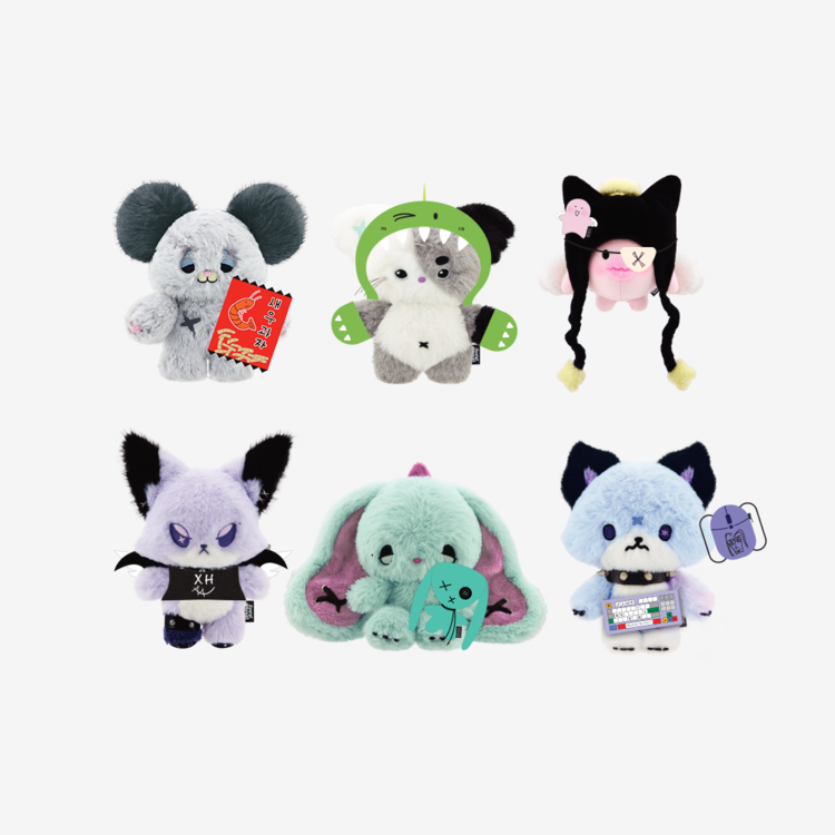 Xdinary Heroes The Xcape Xdinary Monsters Plush Accessories Tokkipop